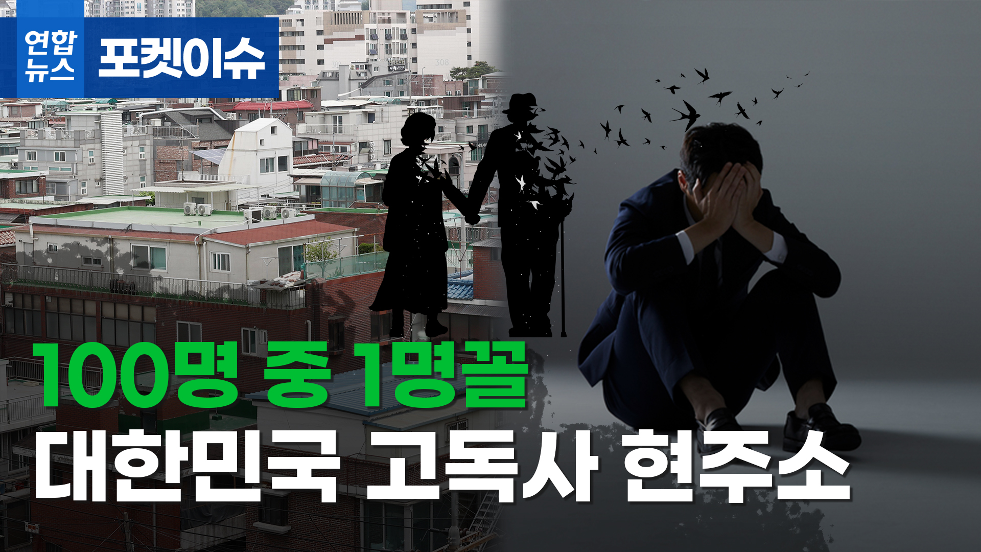 [포켓이슈] 100명 중 1명은 쓸쓸한 죽음…대한민국 고독사 현주소 연합뉴스