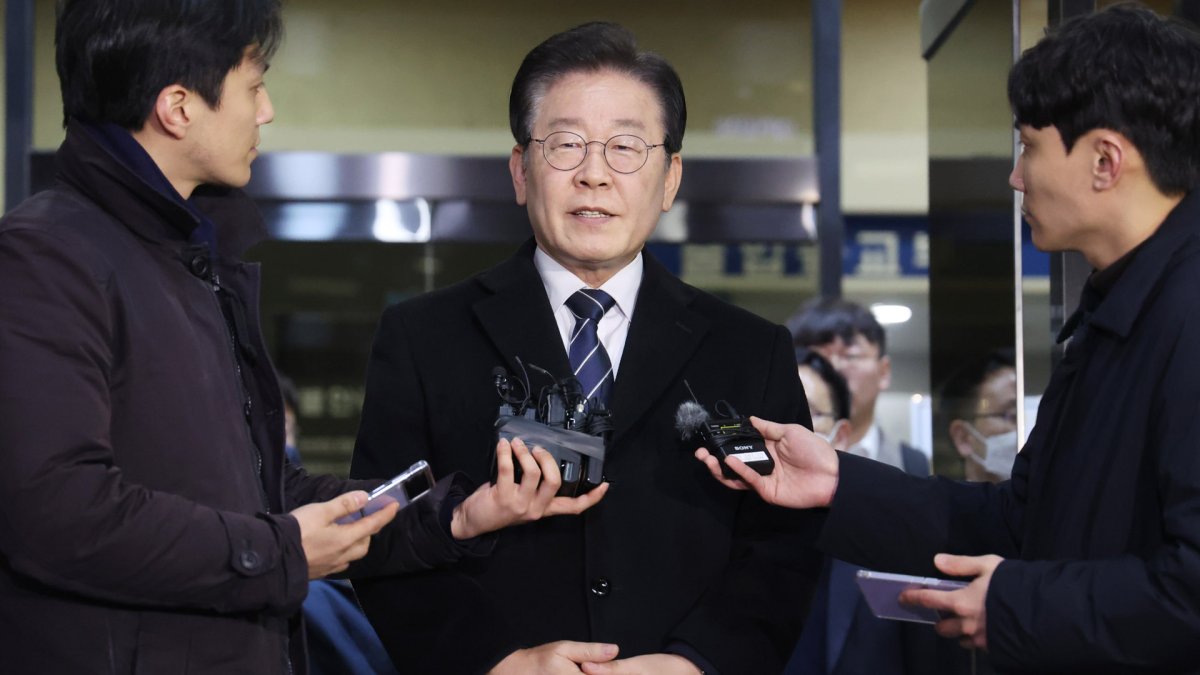 이재명 소환조사 마무리…검찰 구속영장 검토 연합뉴스
