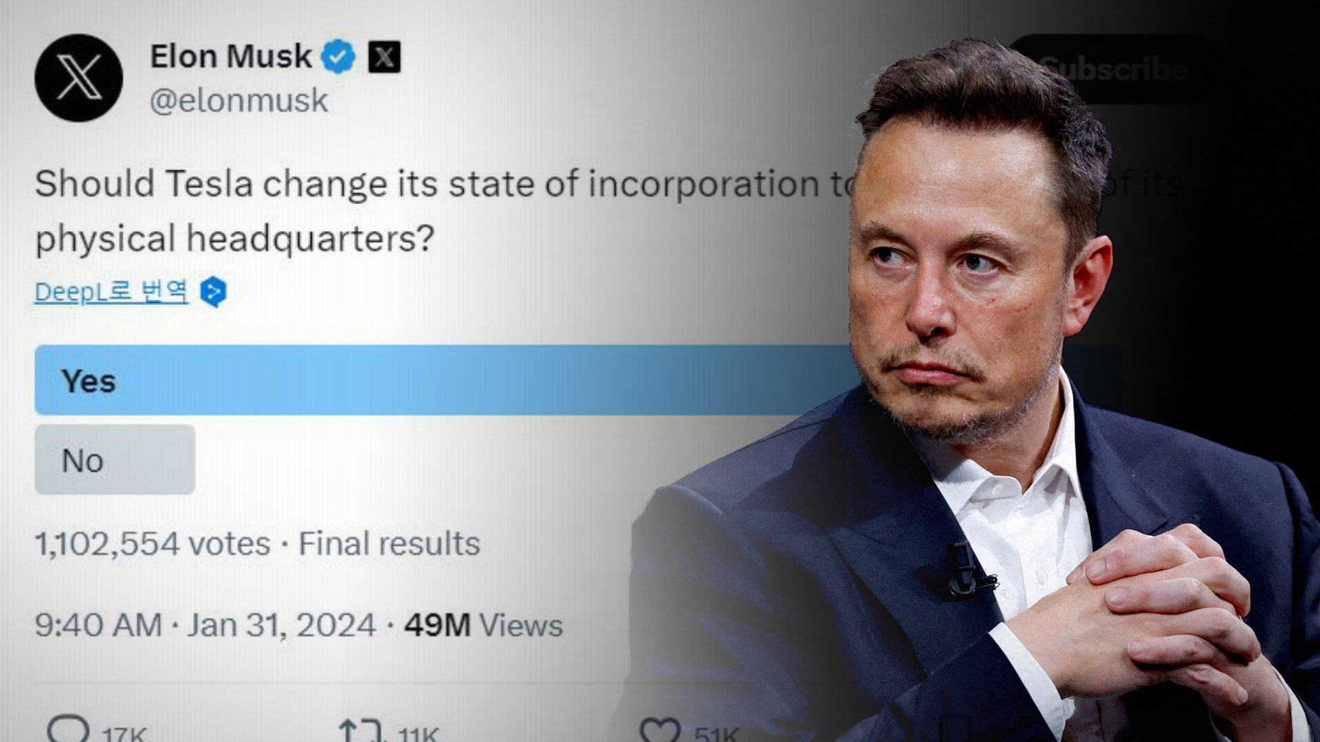 Elon Musk Announces Plan to Move Tesla Headquarters after Court Ruling ... Elon Musk Announces Plan to Move Tesla Headquarters after Court Ruling ...