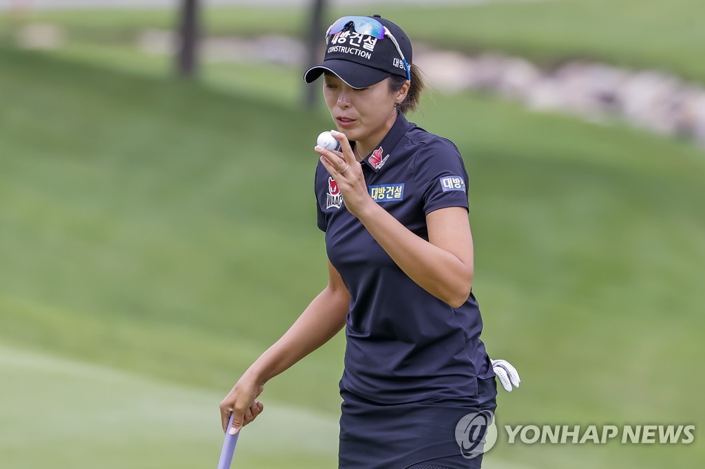 허미정-이정은, LPGA 2인 1조 대회 3R 공동 4위 | 연합뉴스