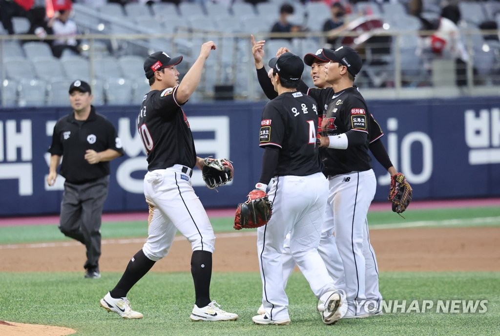 kt, 준PO 2차전 승리 | 연합뉴스