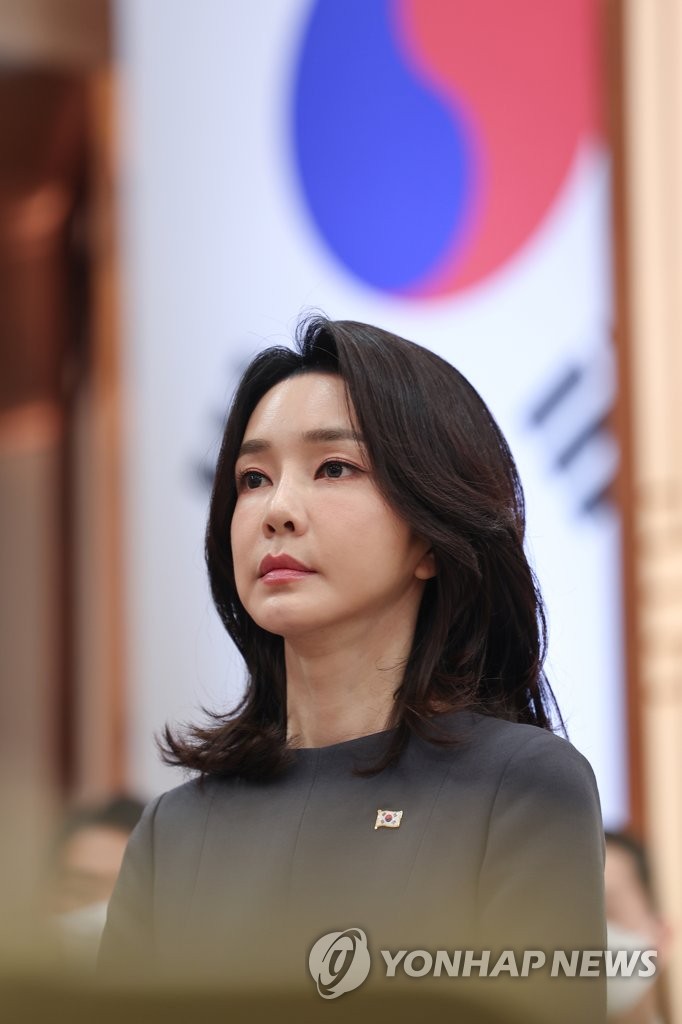 방한 스페인 총리 공식 오찬 참석한 김건희 여사 연합뉴스