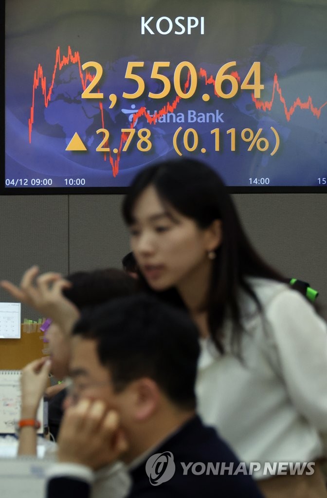 KOSPI edges up | Yonhap News Agency