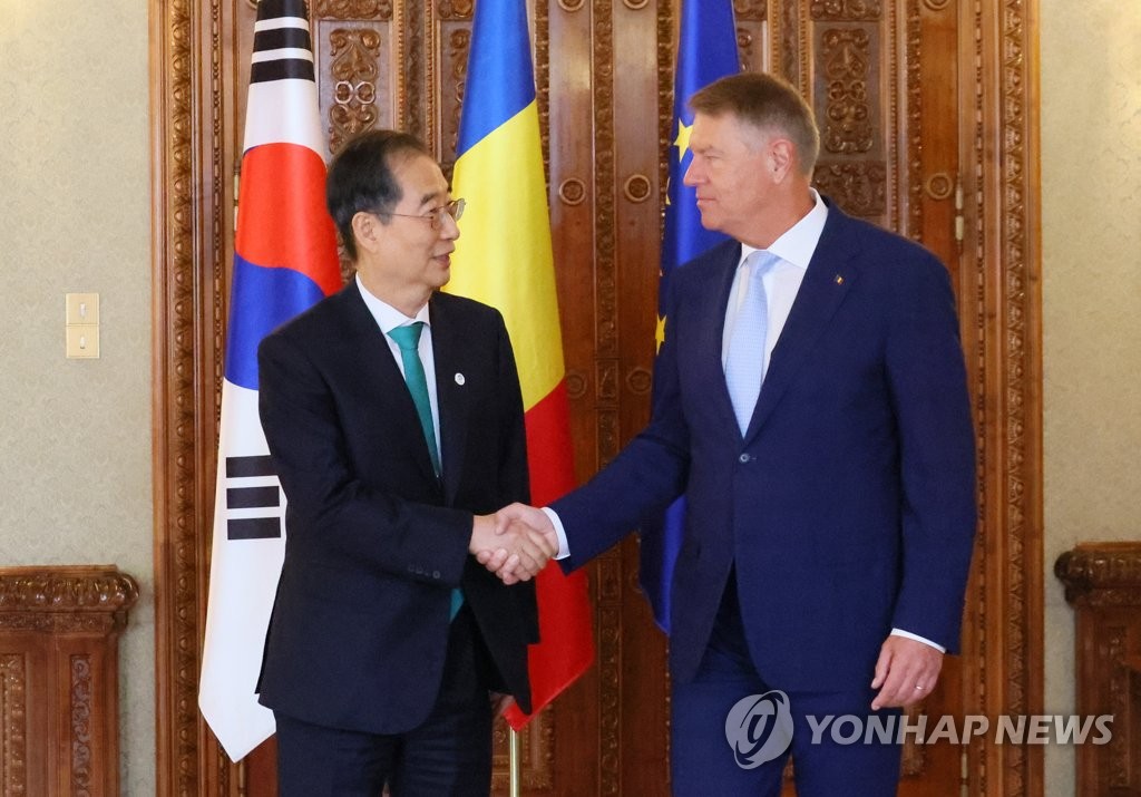 PM Han visits Romania | Yonhap News Agency