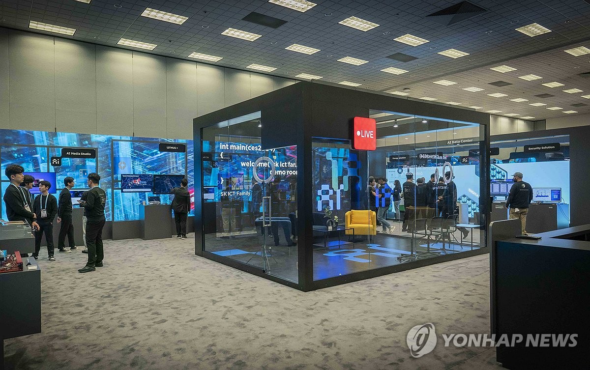 SKT, CES 2024서 다양한 AI 기술 공개 | 연합뉴스