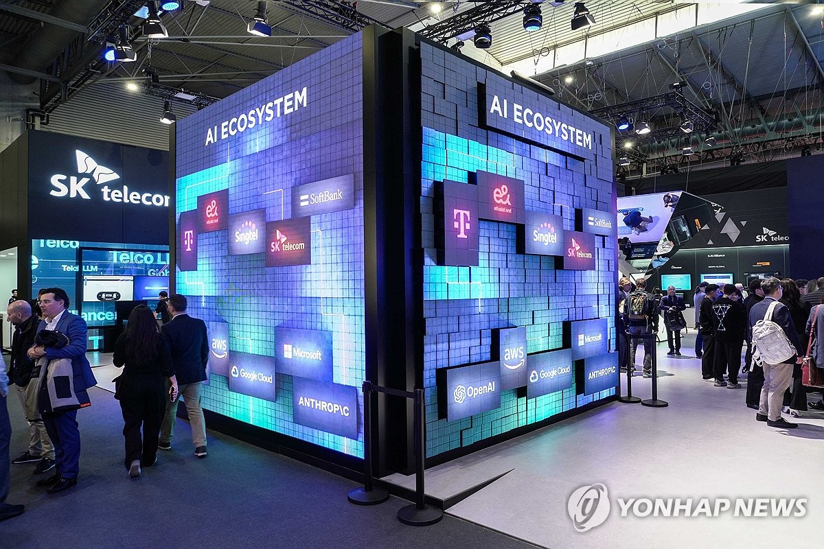 SKT, MWC24 전시 성공리에 마무리…국내외 언론 취재 이어져 | 연합뉴스