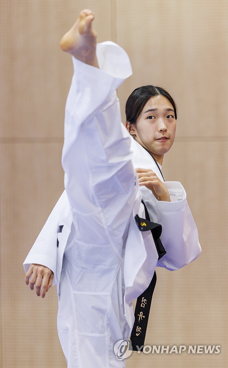 파리 올림픽 태권도 여자 57kg 출전 김유진 연합뉴스