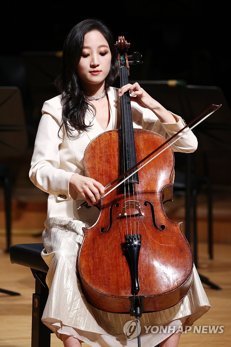 S. Korean cellist Choi Ha-young | Yonhap News Agency