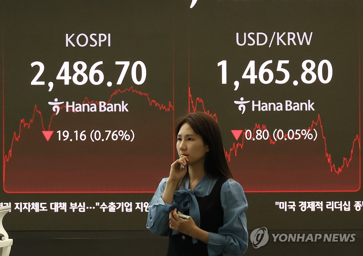 KOSPI declines | Yonhap News Agency