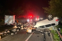 衝突事故でドライバー２人死亡